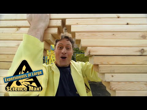 Science Max | Caveman Science | Building a Strong Structure - Video Kidibot
